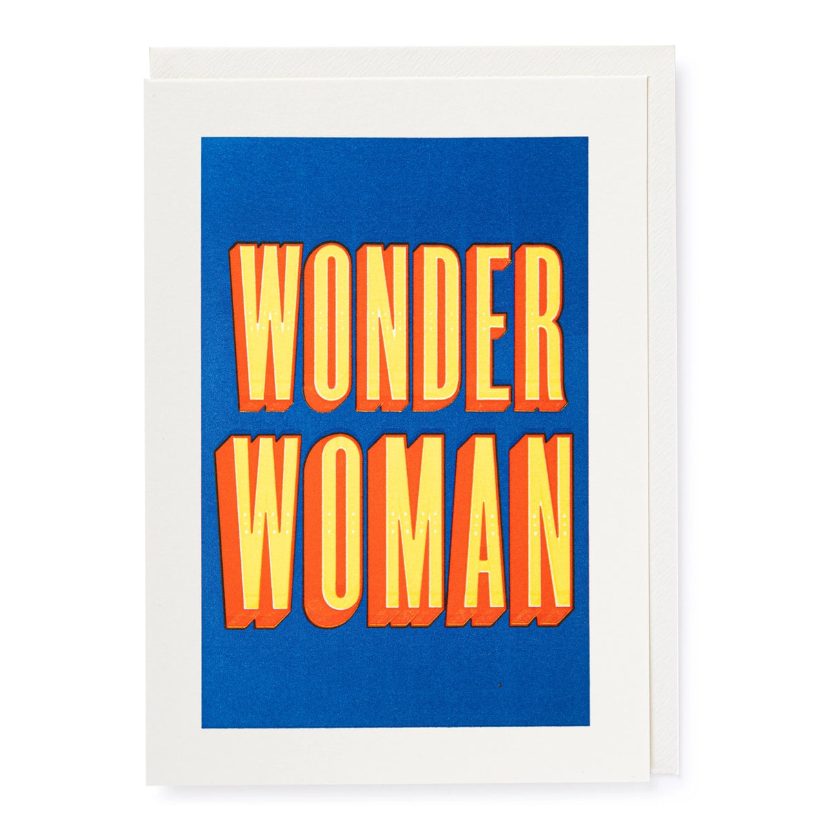 Wonder Woman Greeting Card – Dotter