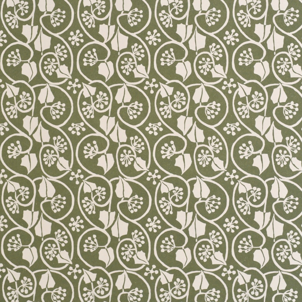 Cambridge Imprint | Small Ivy Stripe Patterned Paper, Sage Green – Dotter